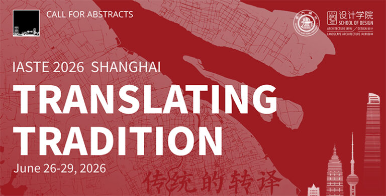 IASTE 2026- Shanghai | https://iaste.org/